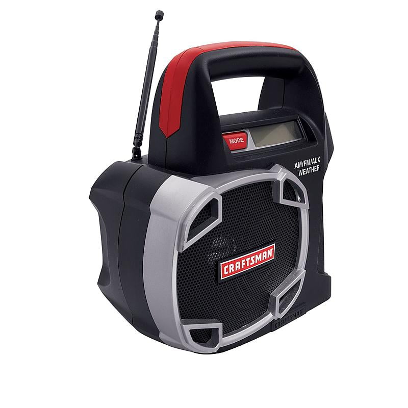 CRAFTSMAN 9-10126 19.2V Cordless AM FM Weather RADIO (REQUIRES BATTERY ...