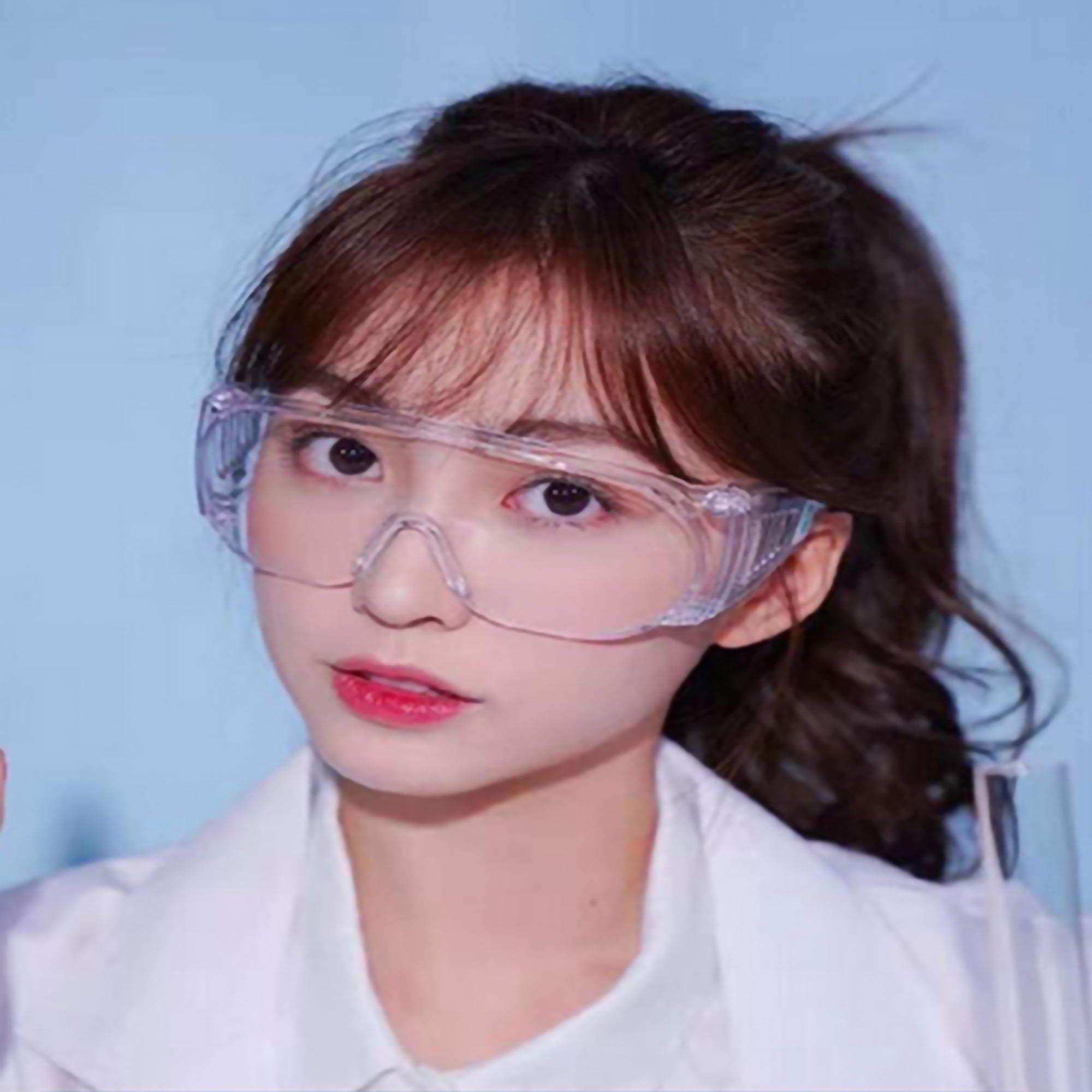 Safety Goggles Fog-proof Dust-proof Glasses Crystal Clear Splash-proof ...