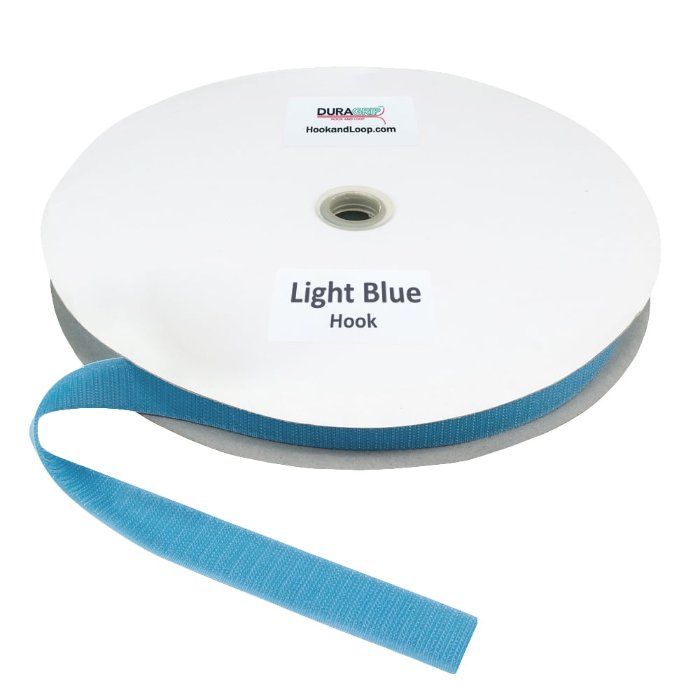 DuraGrip® Brand - 1" Light Blue Hook Sew-On - Walmart.com