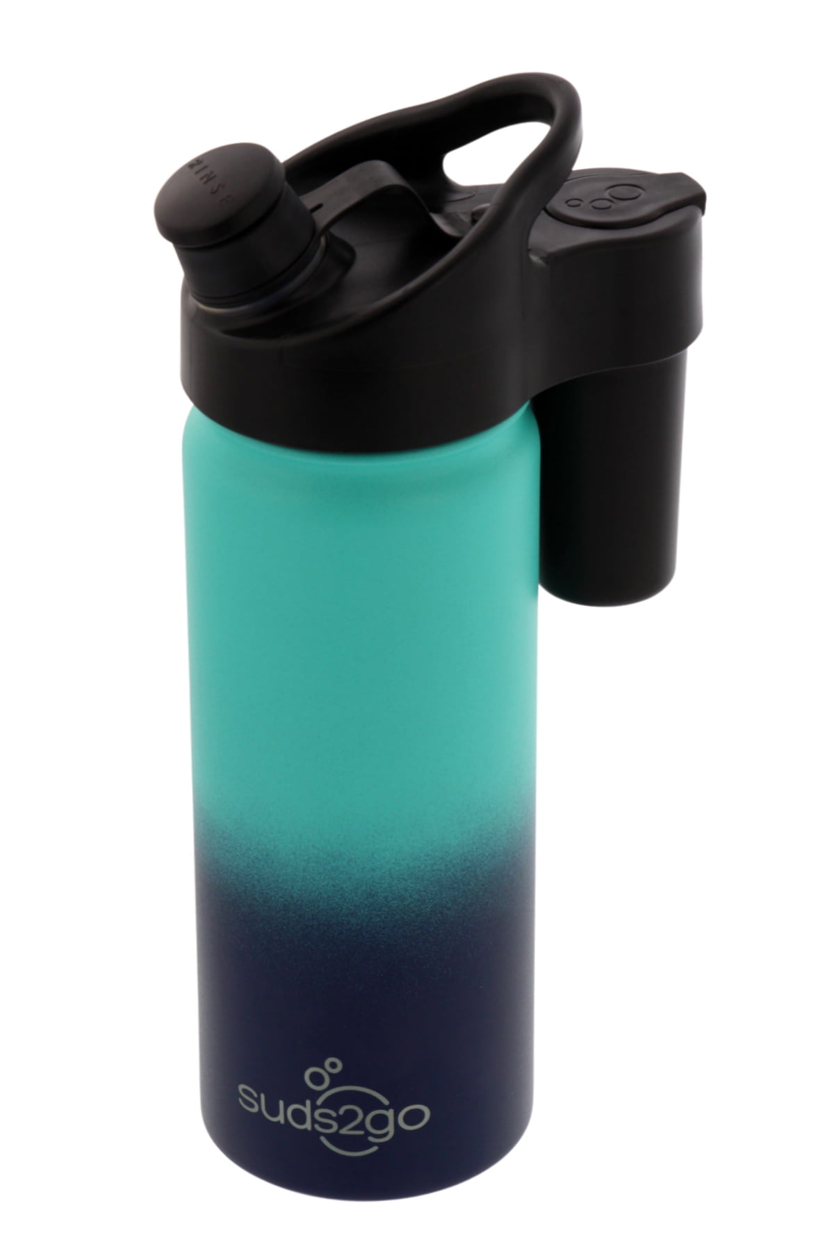 Suds2Go Portable Stainless Steel Water Bottle and Hand Wash System ...