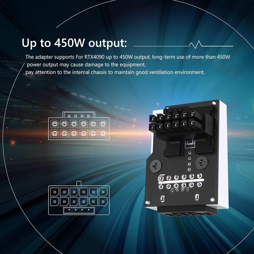Adaptador de corriente de 450 W para tarjeta gráfica RTX 4090 4080 4070 ...