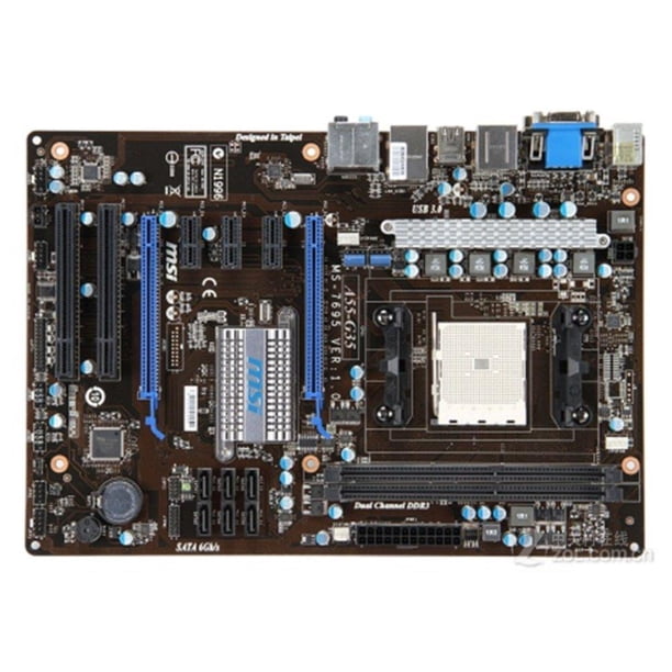 Placa madre MSI A55-G35 Socket FM1 AMD A55 DDR3 ATX | Bodega Aurrera en ...