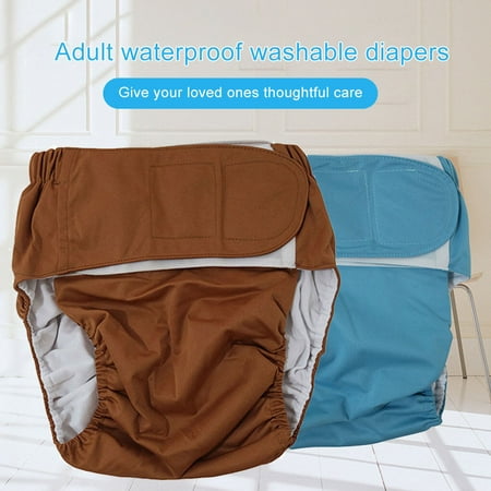 Incontinence Underwear for Elderly and Disabled People Adjustable Nappy ...