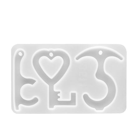 DIY Key Mold Multifunctional Non-contact mold key Key Crafting Silicone ...