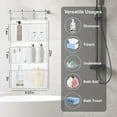 EEEkit Portable 6-Pocket Mesh Shower Organizer, Quick Dry Bathroom ...