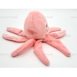 Ty Beanie Baby Original: Inky the Octopus - Pink Stuffed Animal MWMT ...
