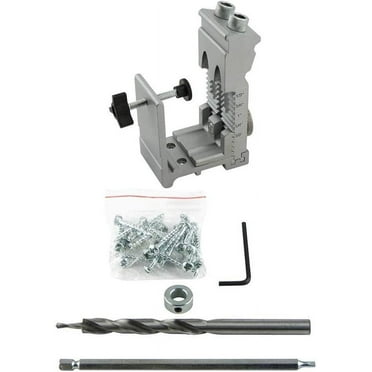 General Tools 76 Piece Pocket Hole Jig Kit with Carrying Case, Aluminum ...