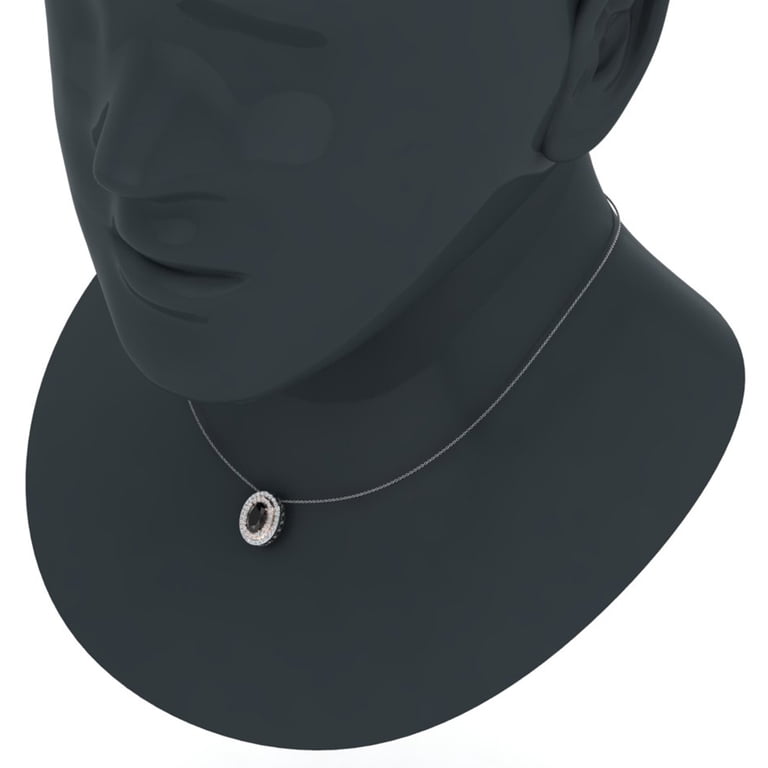 Derek Jeter Black Diamond Necklace