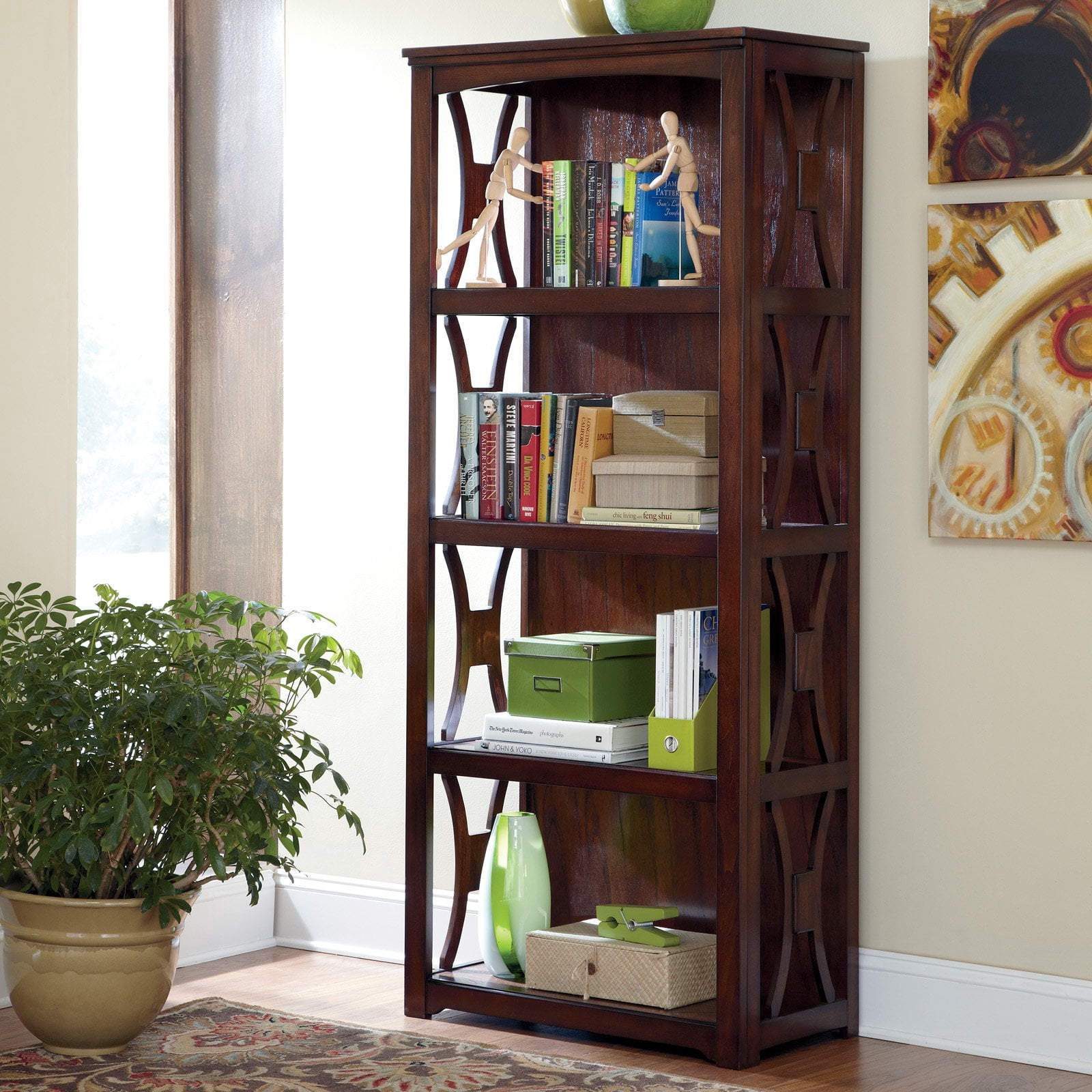 Signature Design by Ashley Devrik Bookcase - Walmart.com
