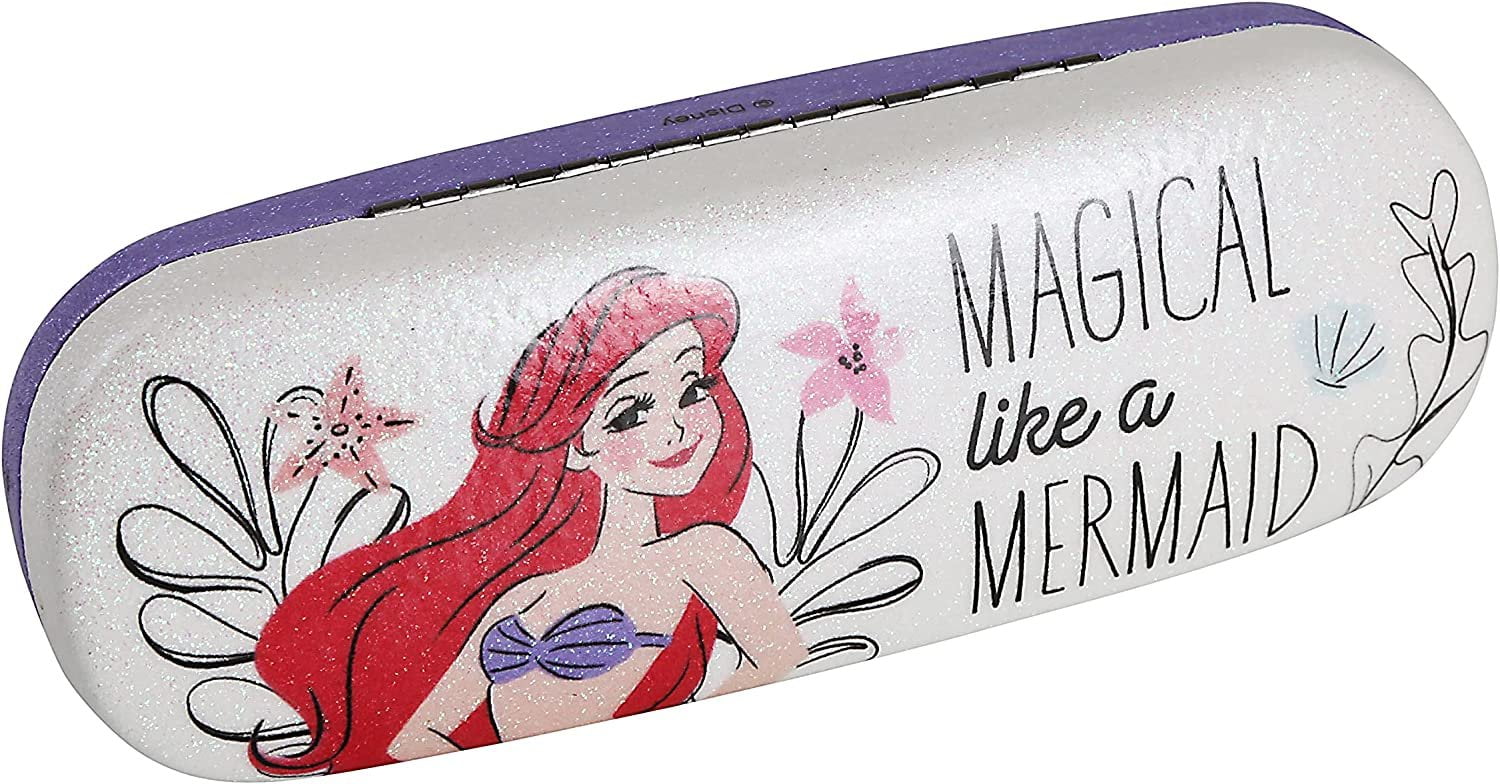 Disney Little Mermaid Ariel Hard Shell Eyeglass Case Clamshell for Boys ...