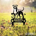 C-CRAFT Custom American Bulldog Memorial Metal Yard Sign Weather ...