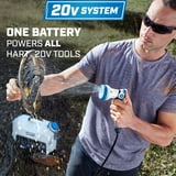 HART 20-Volt 50 PSI Rinser Kit, (1) 20-Volt 2Ah Lithium-Ion Battery ...