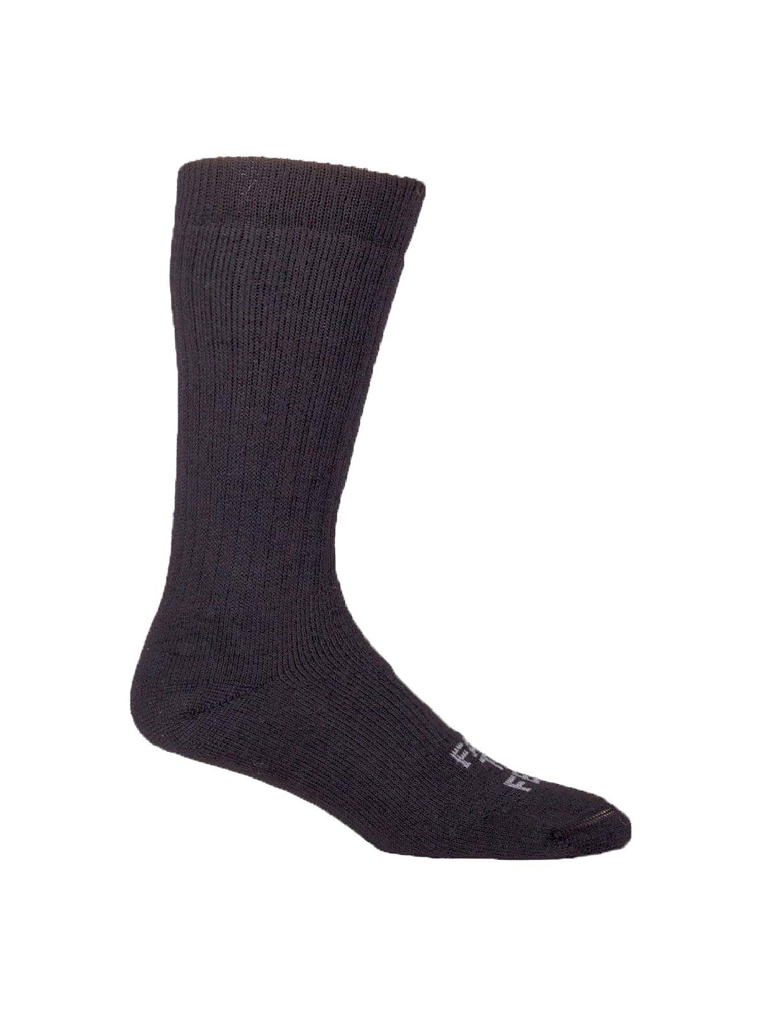 Farm To Feet Coronado Lightweight Men's Boot Socks - Black - Walmart.com