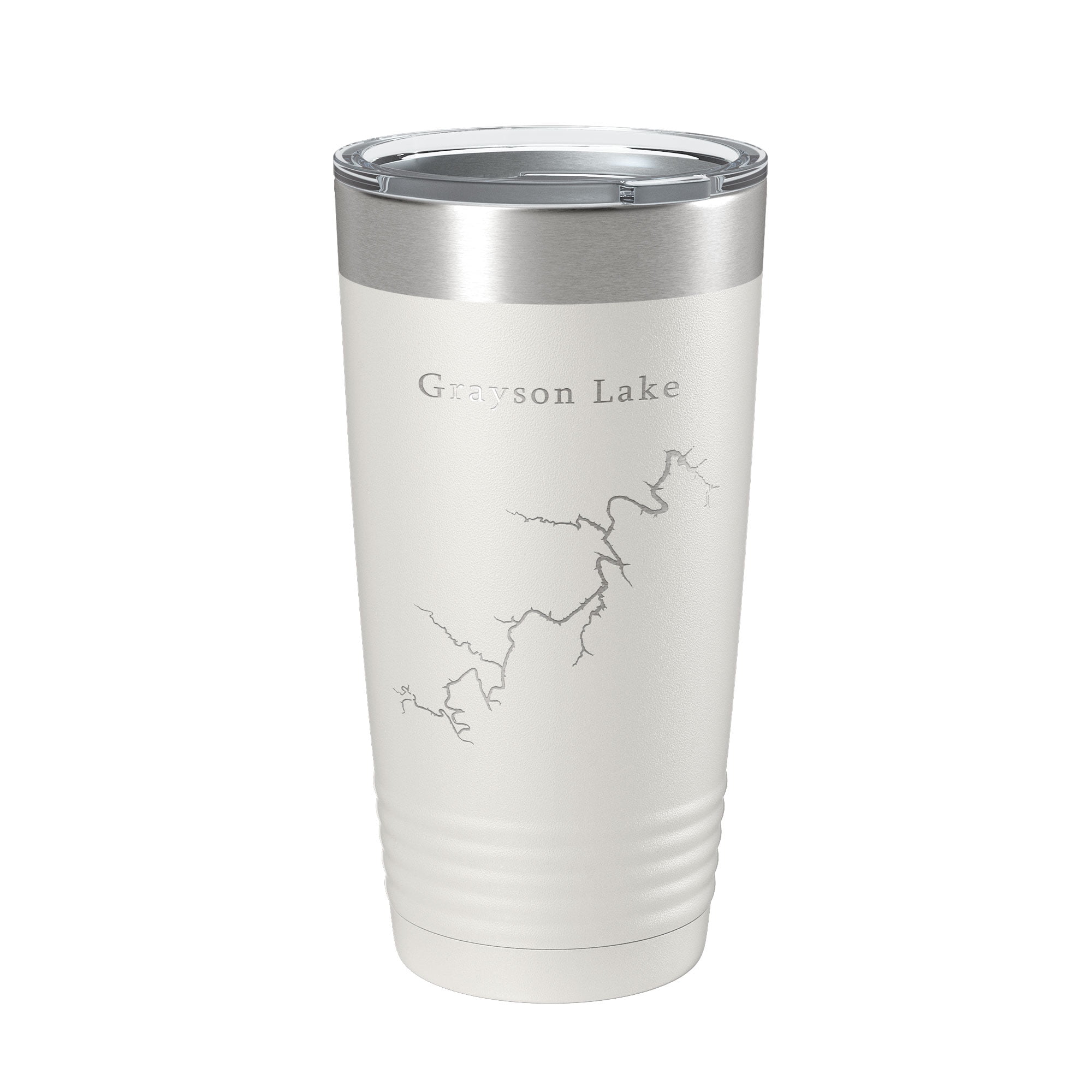 Grayson Lake Map Tumbler Travel Mug Insulated Laser Engraved Coffee Cup ...