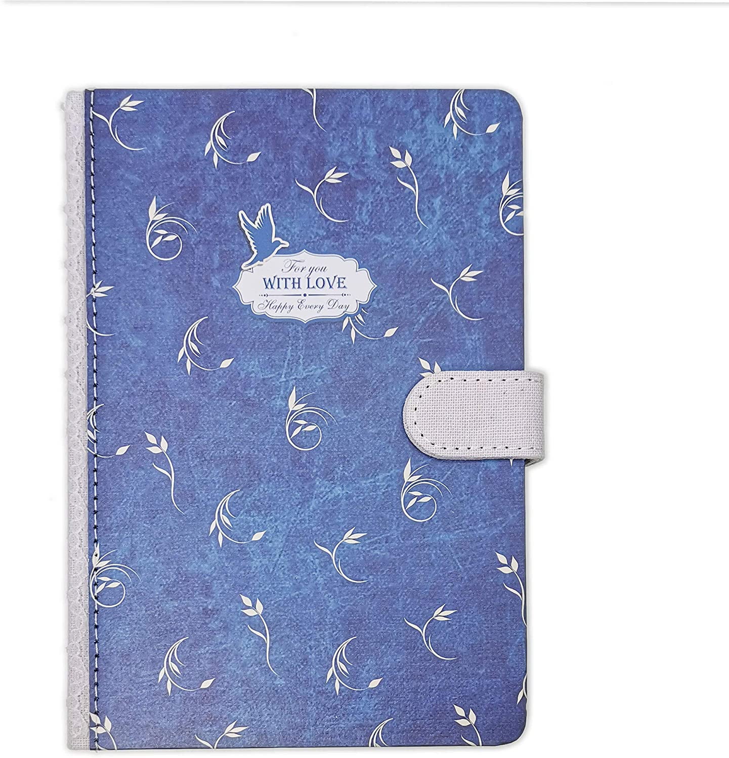 Writing Notebook Journal HardCover, Magnetic Clasp 256 Multiple Pages ...