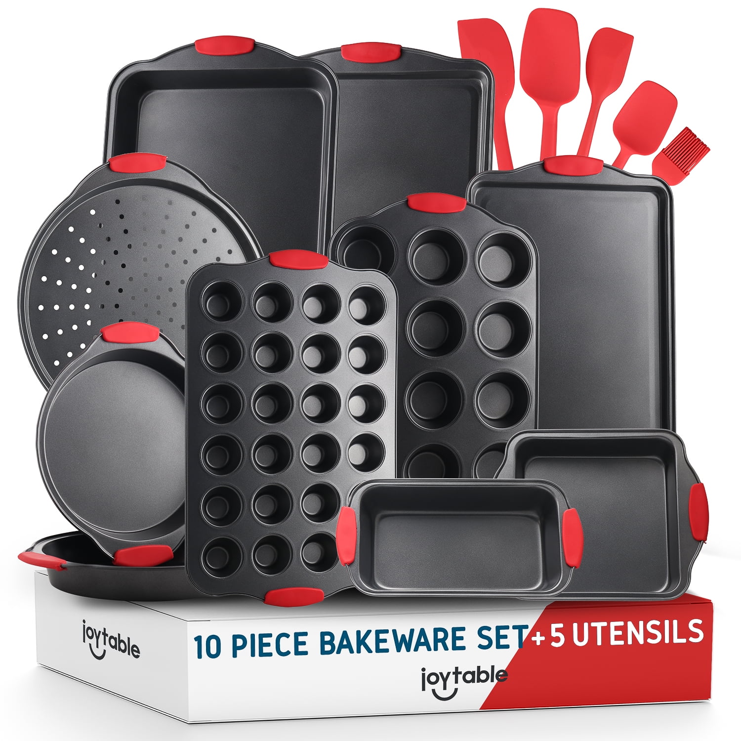 Click here for Joytable Nonstick Carbon Steel Bakeware Set - 15-P... prices