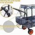 EVA Rain Protectors Camping Wagon Rain Cover For Outdoor Carts Includes ...