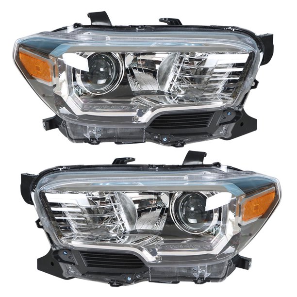 SEBLAFF Projector Headlights Headlamps For 2016-2019 Toyota Tacoma w ...