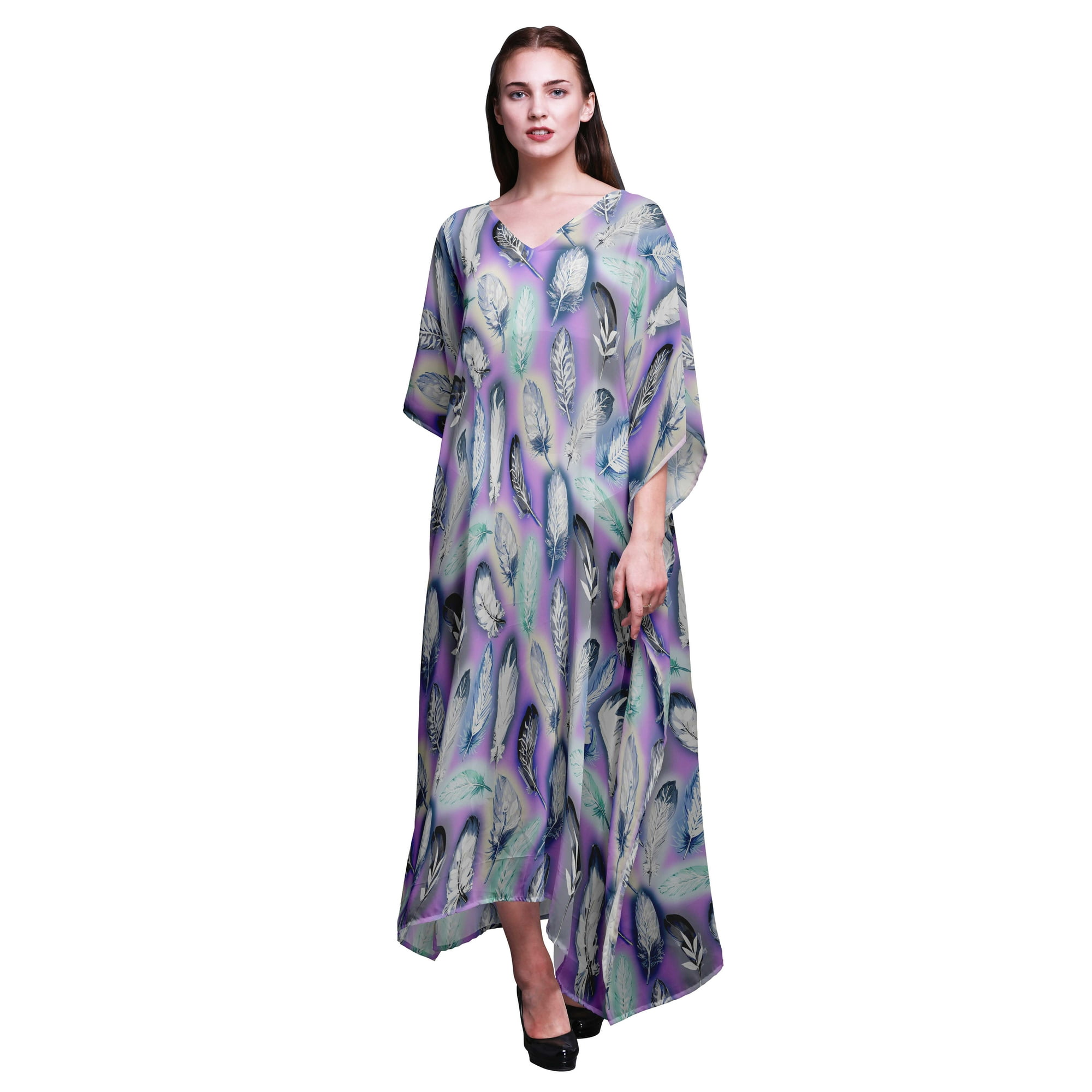 Click here for Bimba Beachkaftanbikini Cover Up Womens Maxi Dress... prices