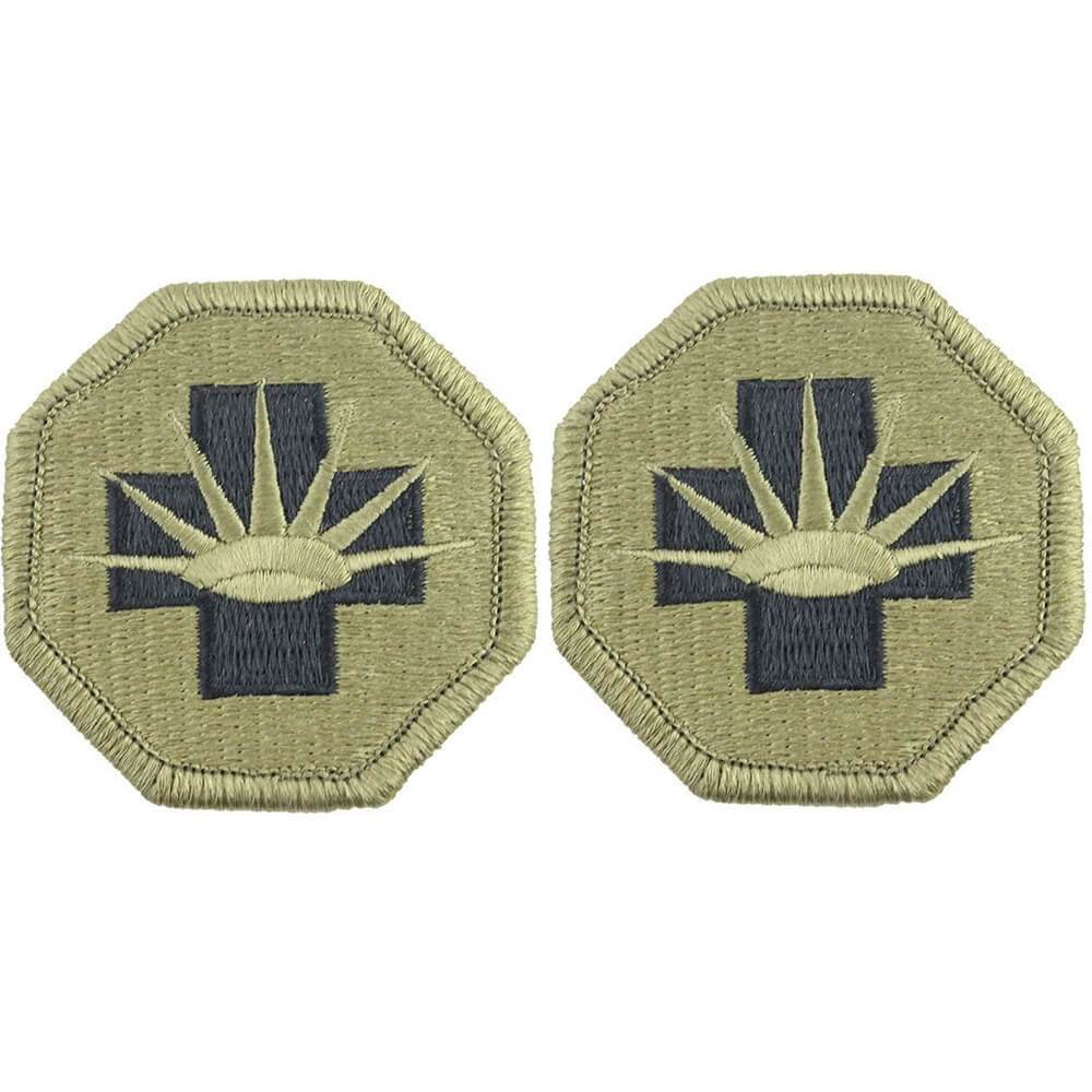 8th Medical Brigade OCP Patch With Hook Fastener - Pair - Walmart.com