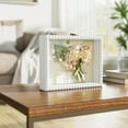 Love-KANKEI White Shadow Box Frame 8x10,Wood Deep Shadow Box Display ...