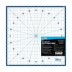 "The Quilted Bear 12"" x 12"" Rotary Cutting Mat - Self-Healing, Locking & Rotating, Blue ...