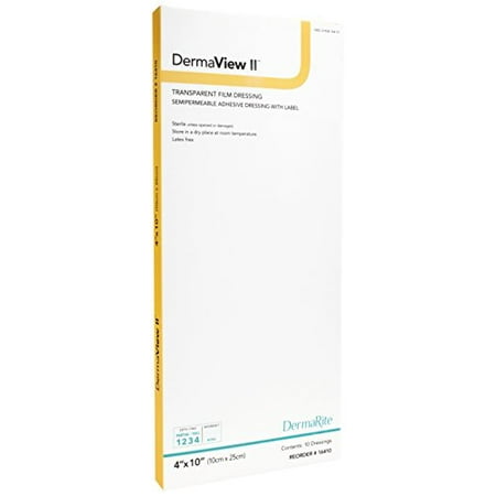 Dermarite Industries Dermaview II Transparent Film Advanced Wound ...