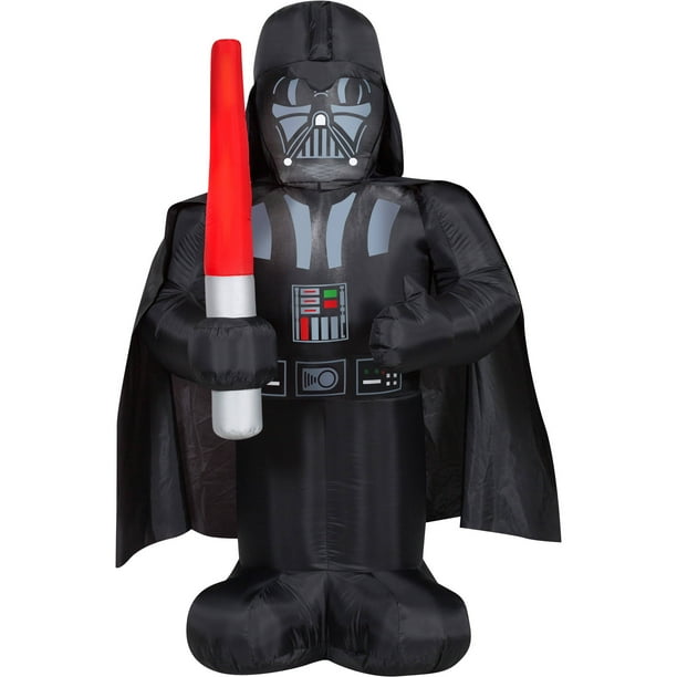 GEMMY AIRBLOWN INFLATABLE 5' x 2.5' Star Wars DARTH VADER - Walmart.com ...
