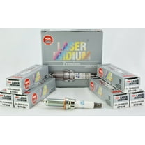 Set of 6 NGK 97506 - Laser Iridium Spark Plugs SILZKBR8D8S Fast Free ...