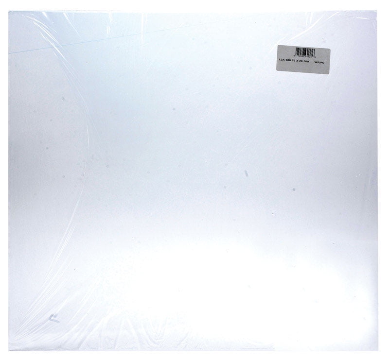 Plaskolite Extruded Acrylic Sheet Glass 26 " X 28 " Case of 5 - Walmart.com