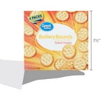 Great Value Baked Buttery Round Crackers, 13.7 oz - Walmart.com