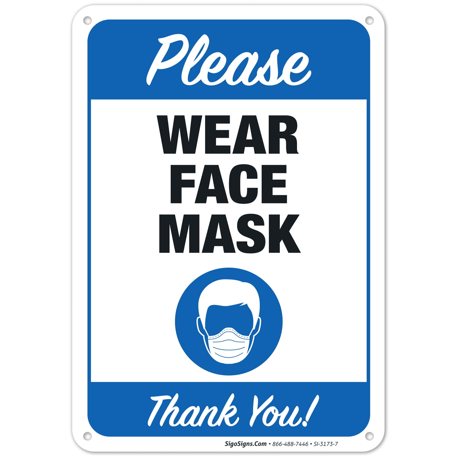 Mask Required Sign, - Walmart.com