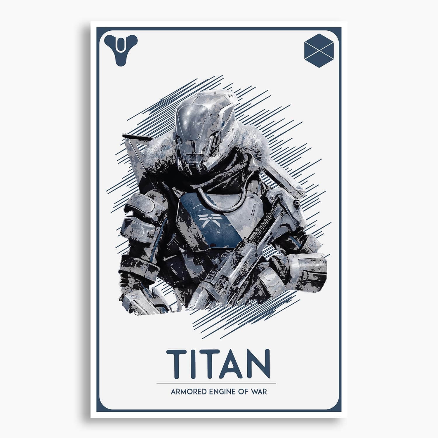Guardian: Titan Poster; Gaming Artwork - Walmart.com