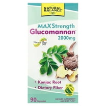 Now Supplements Natural Glucomannan 180 Capsules for Healthy Weight ...