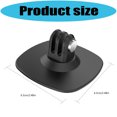 Multiple Surfaces Adhesive Camera Mount For Action Cameras Secure ...