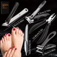 Heavy Duty Toenail Clippers for Seniors Thick Nails - 15mm Wide Jaw ...
