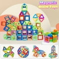 Magnetic Building Blocks DIY Magnets Toys medium size STEM Toys ...