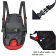 Pets Carrier Dog Front Chest Backpack Five Holes Backpack Dog Outdoor ...