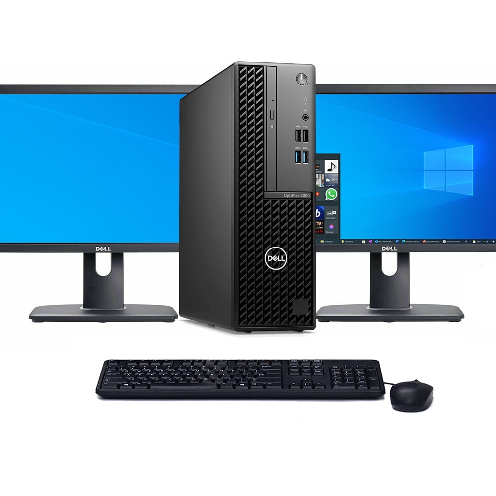 Restored Windows 11 Desktop Computer Dell 3000 SFF | Hexa Core i5-12500 ...