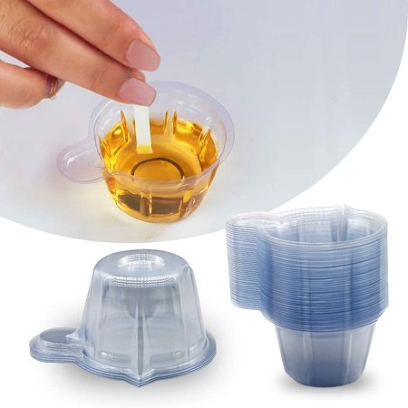 NETSENG 40ml Plastic Disposable Urine Cups - 50 Pieces Easy Collection ...