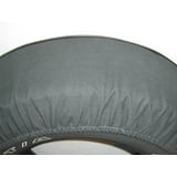 SpareCover Brawny Series - 32" Black Denim Tire Cover for FORD BRONCO ...