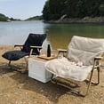 Beach Chair Cushion Portable Camping Bonfire Chair Pads Easy to Clean ...