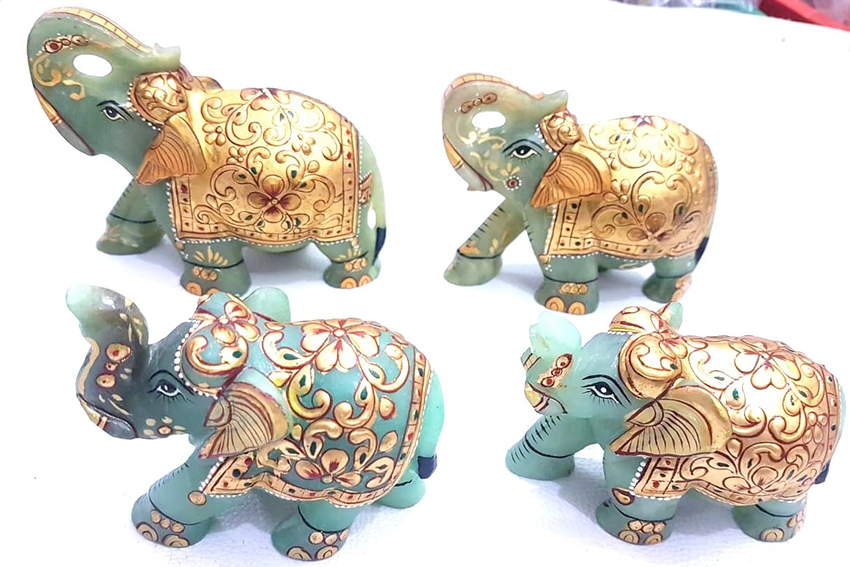 Superb Small Ceramic Elephant Gloss White - Walmart.com