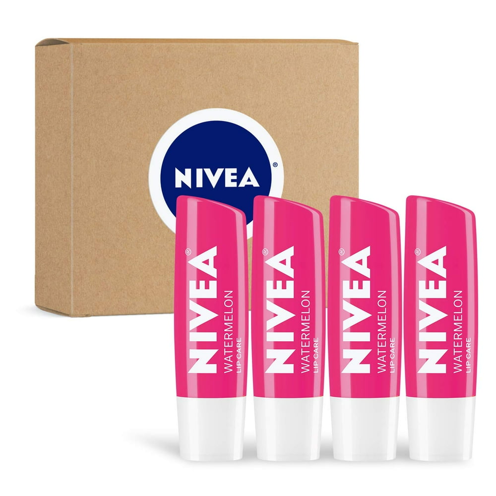 Nivea Watermelon Lip Care Tinted Lip Balm For Beautiful Soft Lips