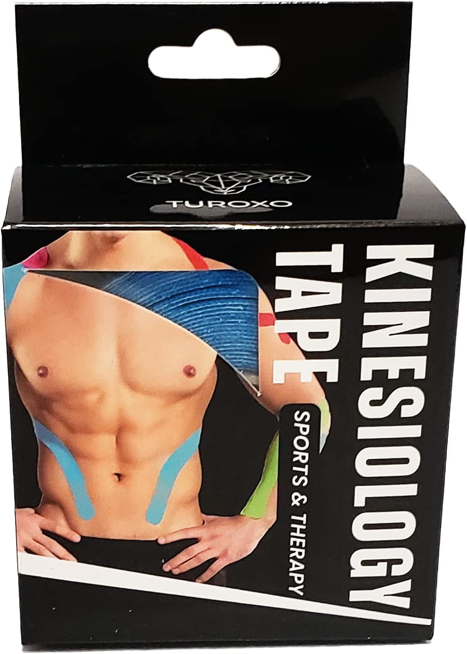 Kinesiology Tape 2" x 16' (One Precut Roll) for Sports and Therapy, Reduces Inflammation ...