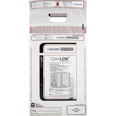ControlTek, CNK585064, High-Performing Security Bags, 50 / Pack, Clear ...