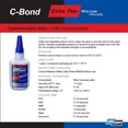 CECCORP Extra Thin Super Glue C-Bond Clear Cyanoacrylate CA Glue, 30 ...