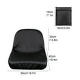 EEEKit Waterproof Riding Lawn Mower Seat Cover, Heavy Duty Tractor Seat ...