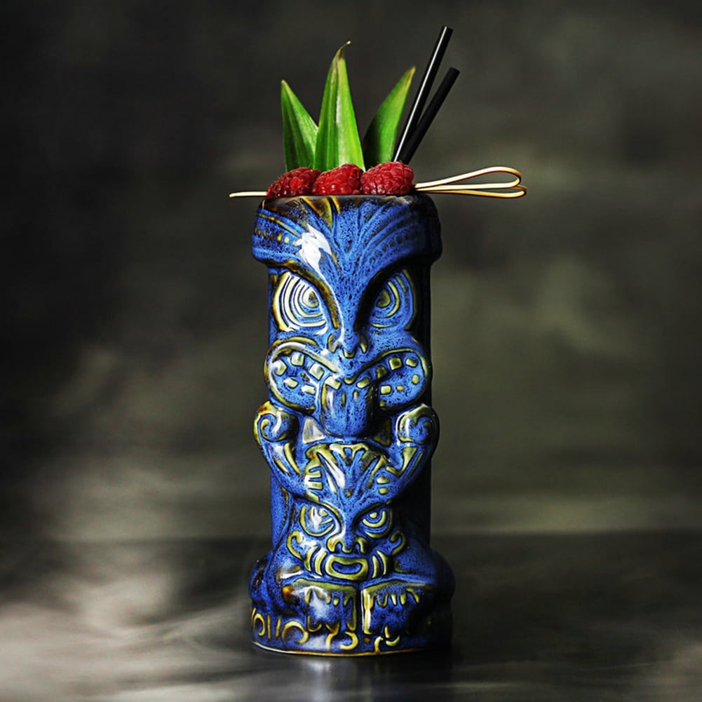 AIHOME 450ML Owl Shape Tiki Mug Ceramic Cup Beer Cup Coffee Mug Tiki ...