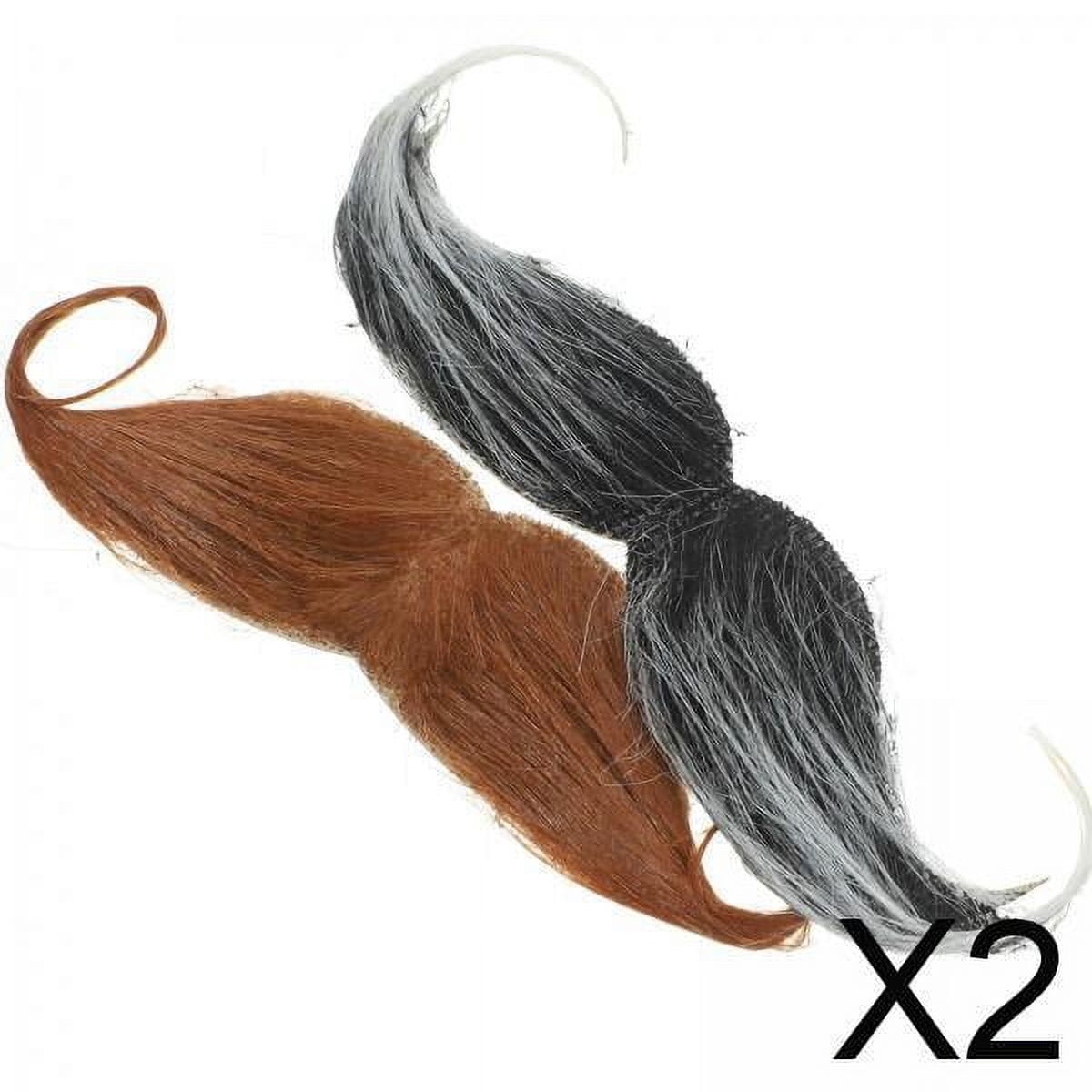 Bigote falso,Juego de bigote falso autoadhesivo DIY Barba falsa,Bigotes ...